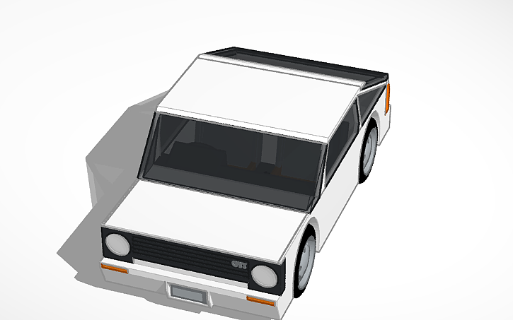 3D design ZERO GTI Hatch - Tinkercad