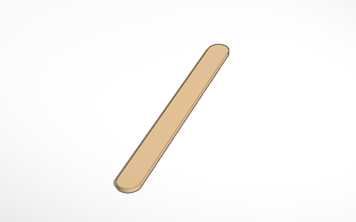 3D design STICK - Tinkercad