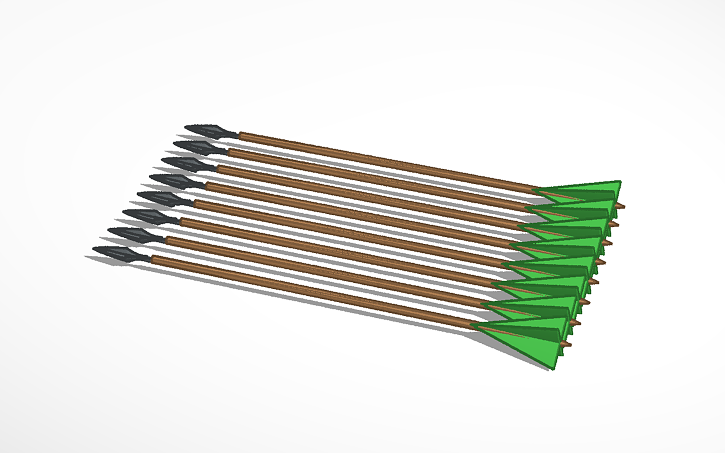 3D design Realist arrow collection | Tinkercad
