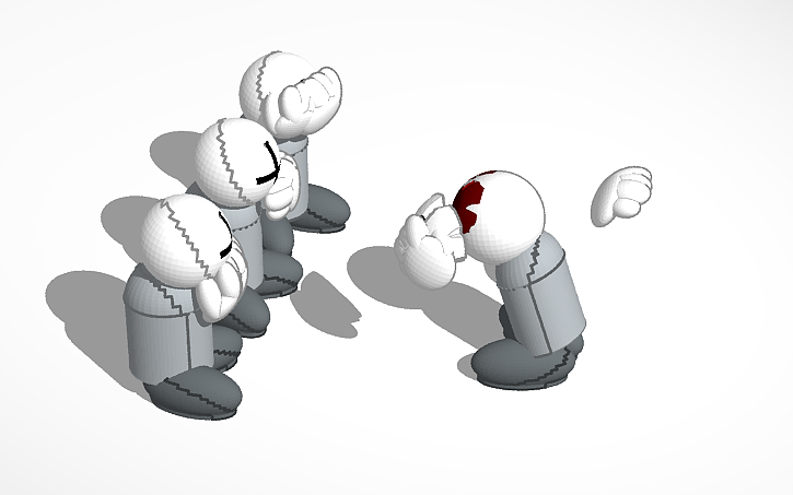 3D design Scrapeface - Tinkercad