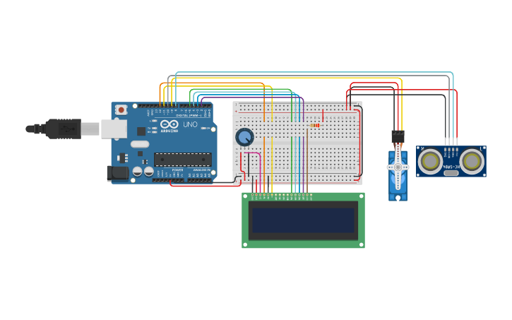 Circuit design Trabalho 3 | Tinkercad
