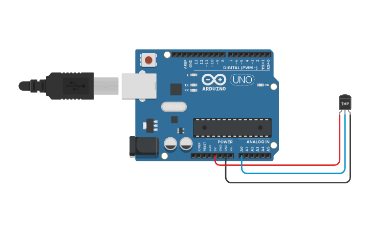 Circuit Design 19a Temperature Sensor Lm35 Tinkercad
