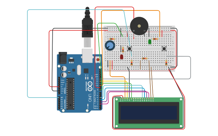 Circuit design final project - Tinkercad