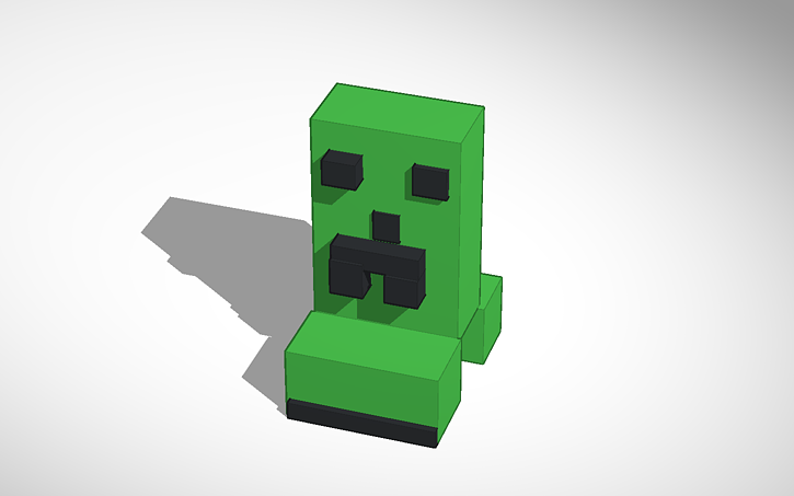 3D design fat creeper | Tinkercad