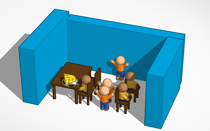 3D design Restaurant - Tinkercad