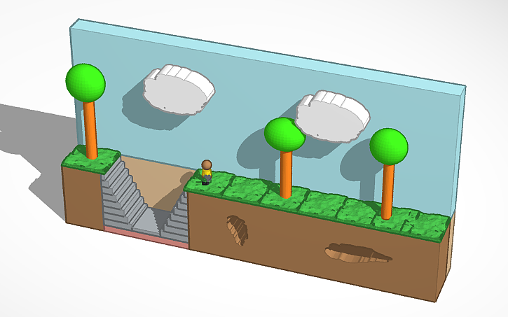 3D design Terraria Mood - Tinkercad