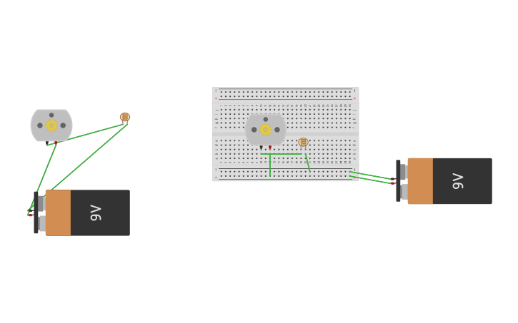 Circuit design Photo-resistor with Motor - Tinkercad