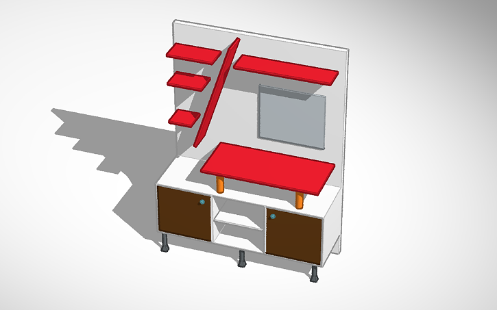 3D design Cupboard - Tinkercad