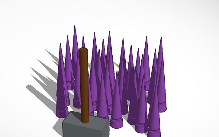 3D design stakes | Tinkercad