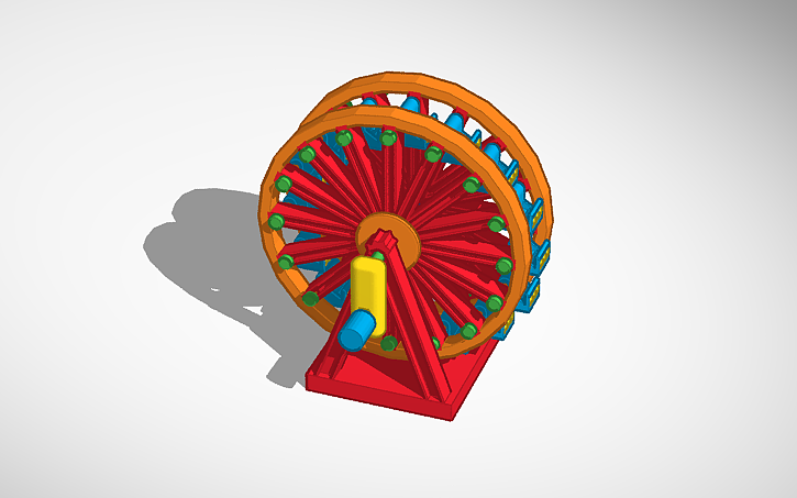 3D design Ferris Wheel - Tinkercad