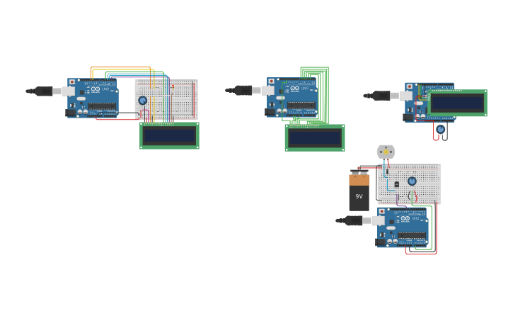 Circuit design EXP 4 - Scenario 2 - Tinkercad