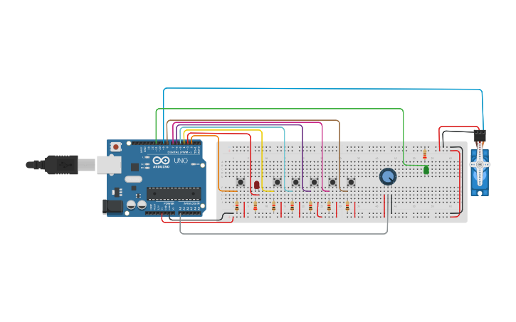 Circuit design Taller 2 - Vanessa Ramirez | Tinkercad