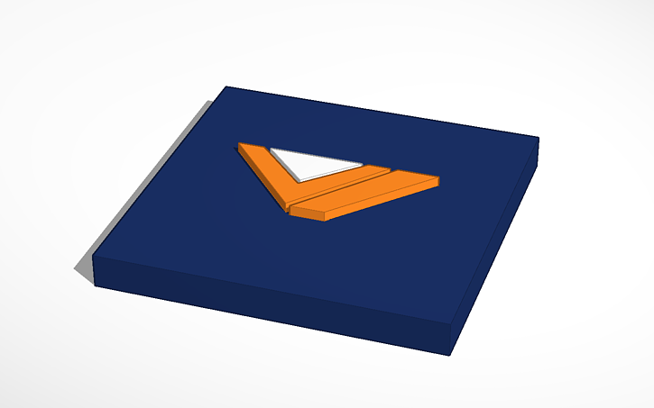3D design Destiny Vanguard Logo - Tinkercad