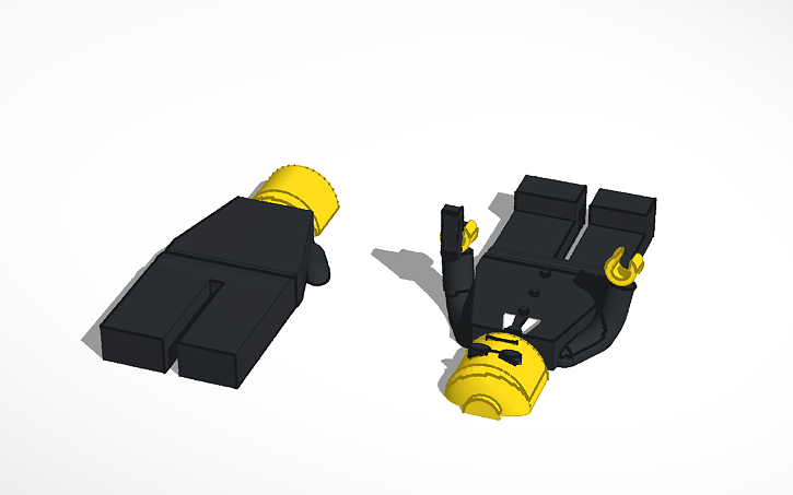 3D design noam lego minifigure - Tinkercad