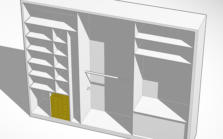 3D design Shkaf - Tinkercad