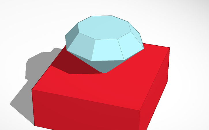 3D design diamonds - Tinkercad