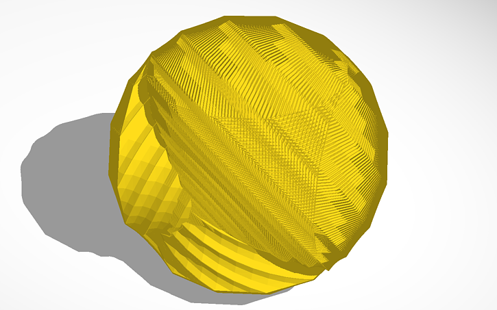 3D design round | Tinkercad