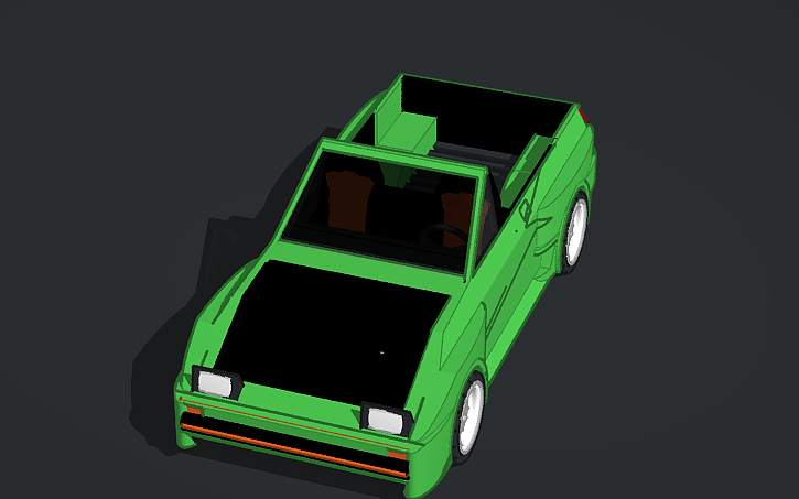 3D design S/P Hot Hatch UTE - Tinkercad