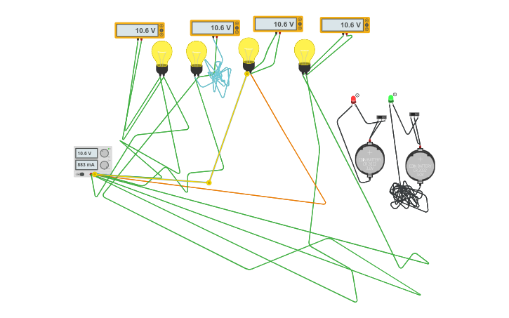 Circuit Design Light Circut Tinkercad