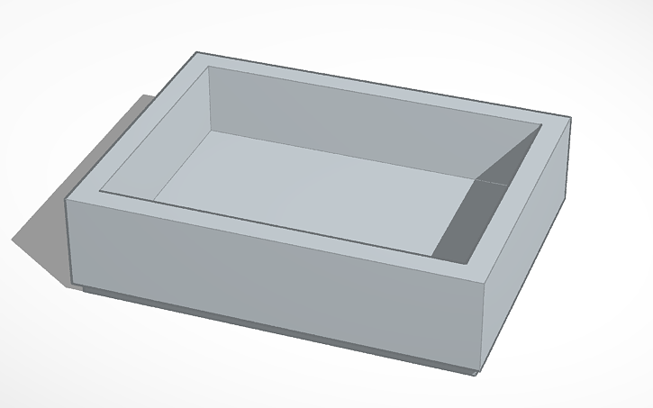 3D design EON - 2nd component (for Pi and breadboard) - goes on top of ... 3D design EON - 2nd component (for Pi and breadboard) - goes on top of ...