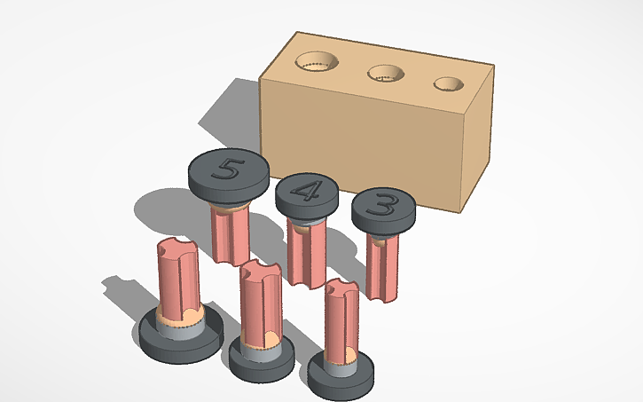 3d Design Self Threading Screws Tinkercad