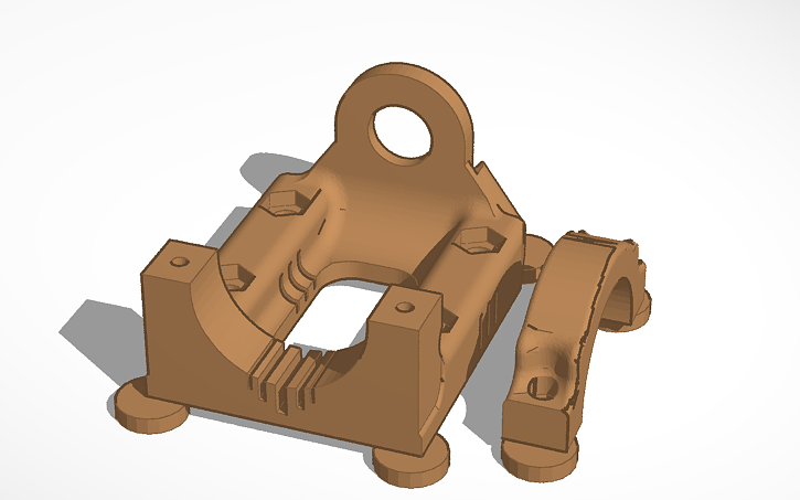 3D design Dremel Exoskeleton - Tinkercad
