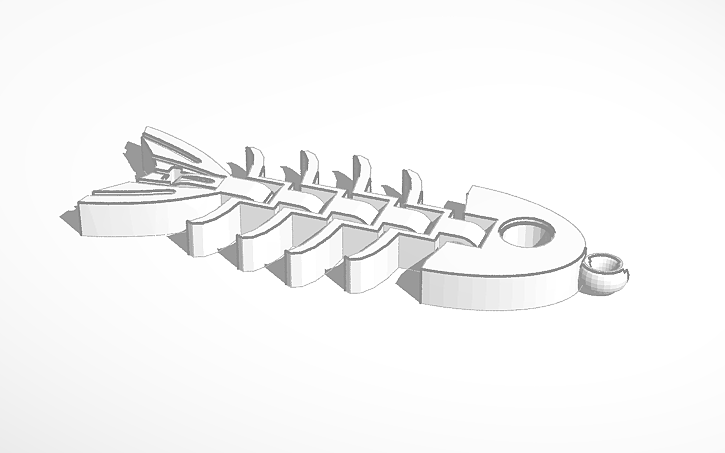 3D design Fish - Tinkercad