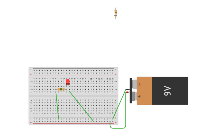 Circuit design Led Yakma - Tinkercad