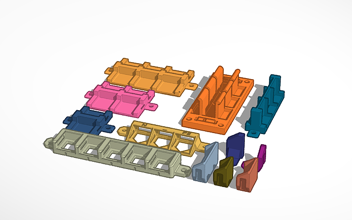 3D design Wago Holder - Tinkercad