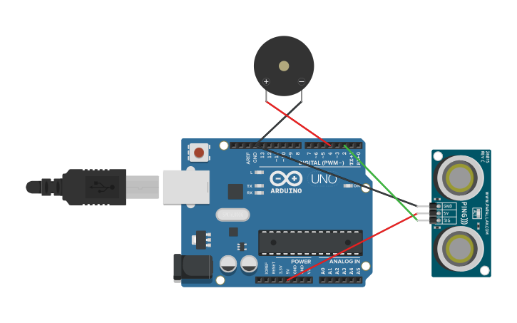 Circuit design DRVC - ALARMA ULTRASONICA POR SITANCIA INFERIOR A 1M ...