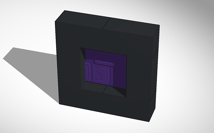 3D design Nether portal | Tinkercad