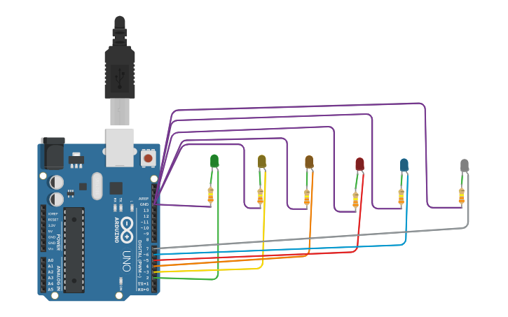 Circuit Design Arduino Tinkercad