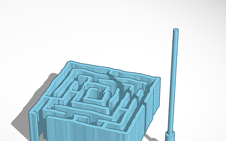 3D design Maze | Tinkercad