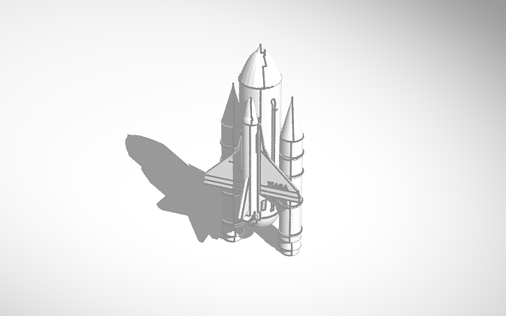 3D design Space Shuttle | Tinkercad