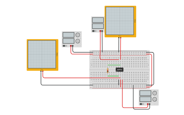 Circuit Design Q1 Non Inverting Open Loop Tinkercad 0045
