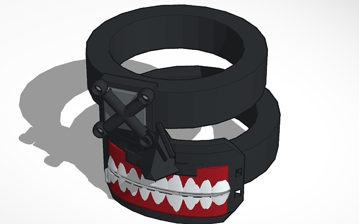 3D design Kaneki's Mask | Tinkercad