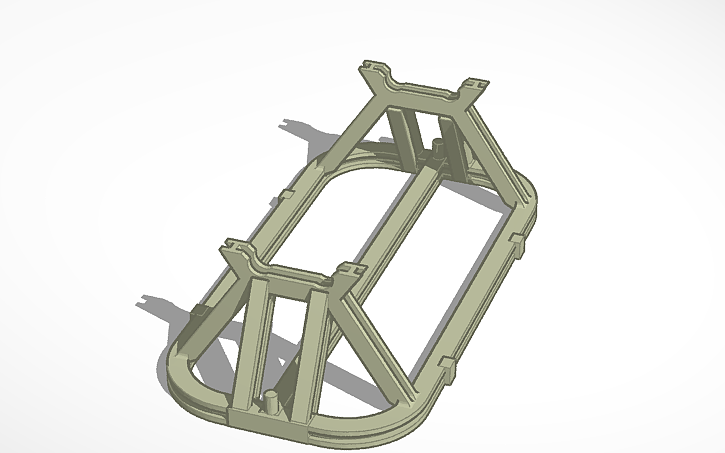 3D design SM32 Tipper Chassis Prototypical - Tinkercad