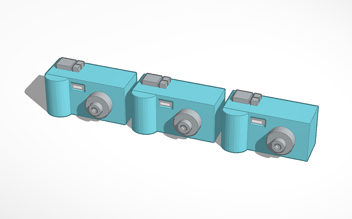 3D design camera - Tinkercad