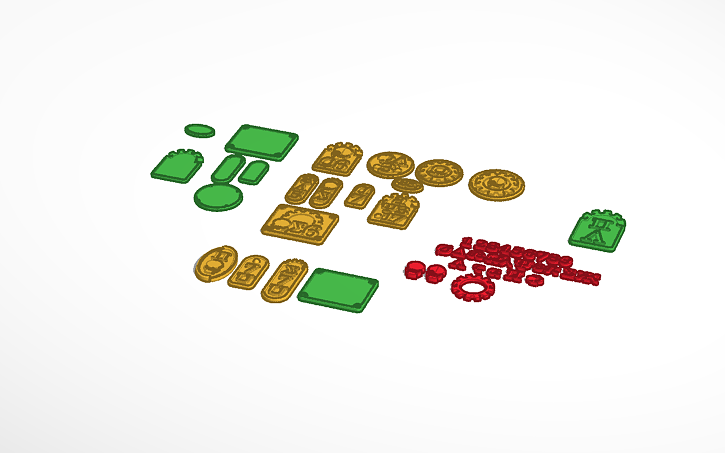 3D design Plates Bitz | Tinkercad