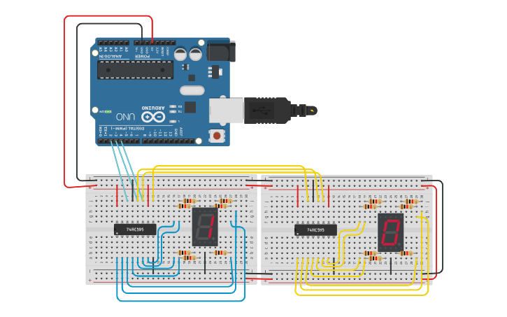 Circuit design 5-1 - Tinkercad