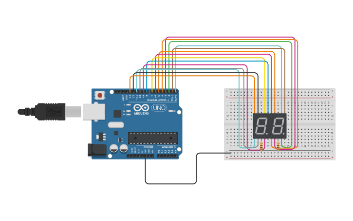 Circuit design Dayana Pimiento - Tinkercad