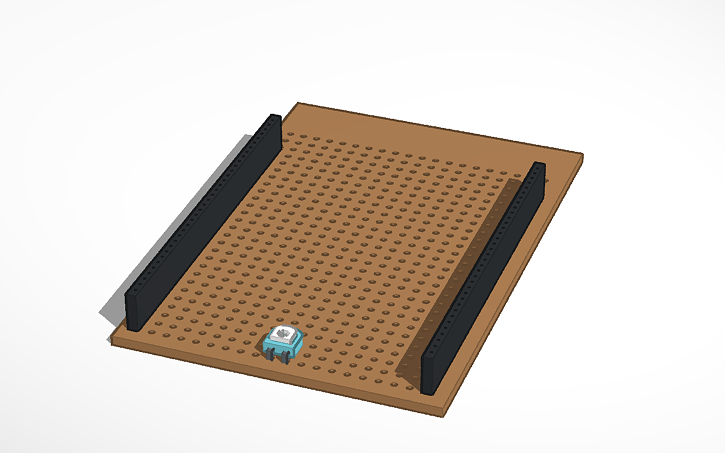3D design PCB & Trimpot - Tinkercad
