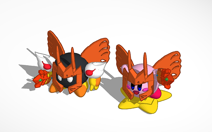 3D design Kirby Kirby Kirby Kirby!!!! - Tinkercad