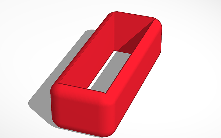 3D design Watch strap holder - Tinkercad