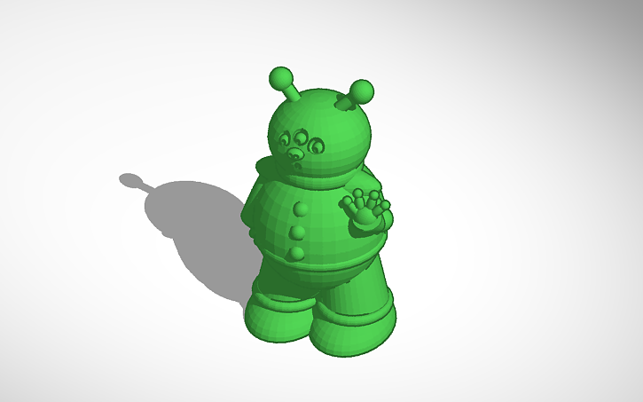 3D design Little Alien | Tinkercad