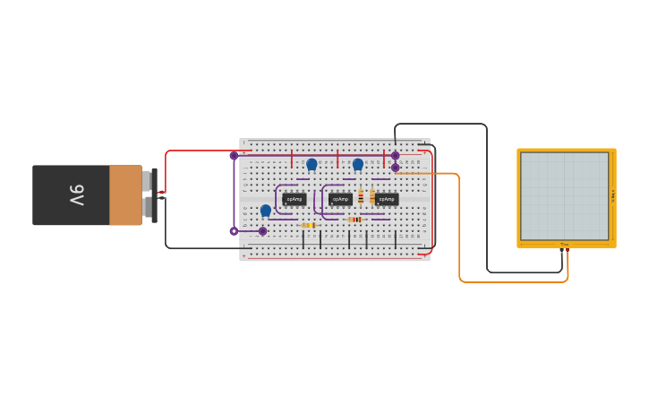 Circuit design Oscillator Circuit - Tinkercad