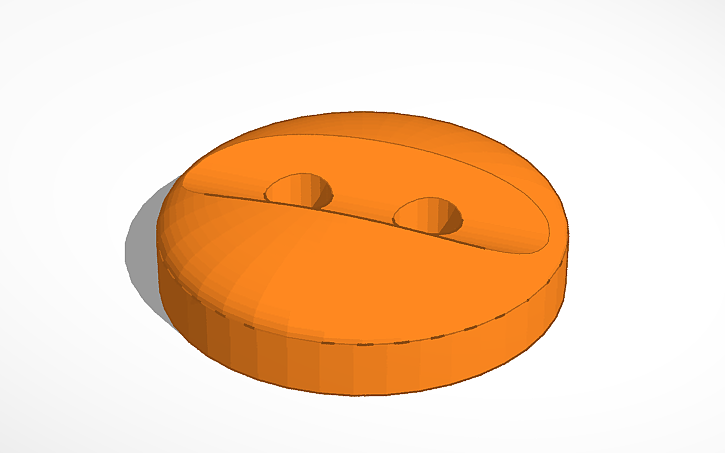 3d Design Button Tinkercad