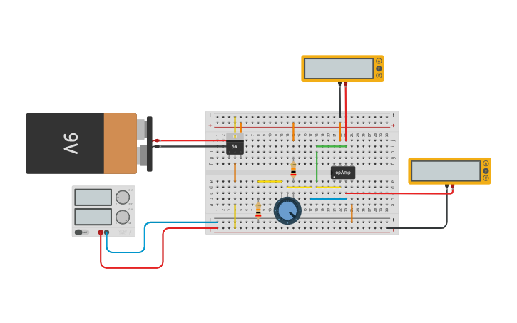 Circuit design Experiment2_SignalGen | Tinkercad