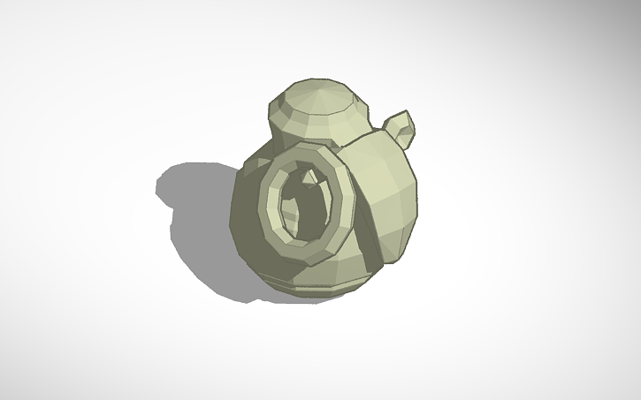 3D design worms bomb | Tinkercad