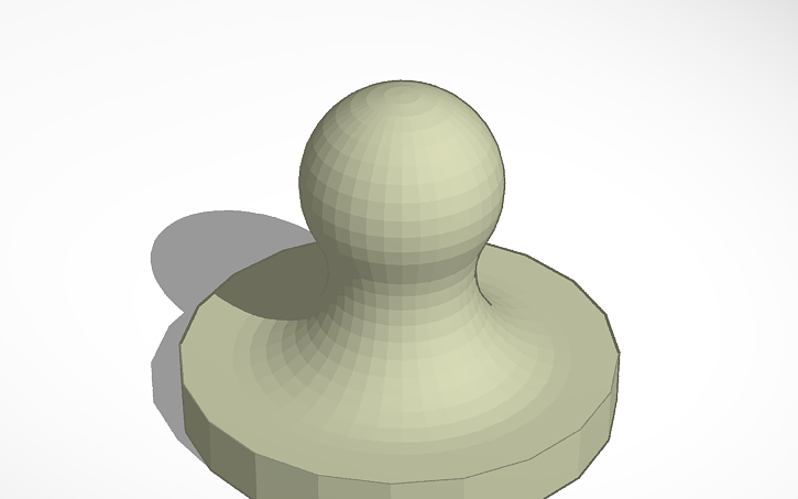 3D design bilal stamp - Tinkercad